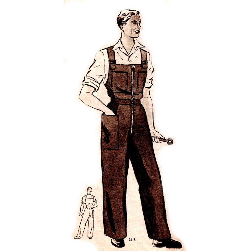 Mens Overalls - Etsy