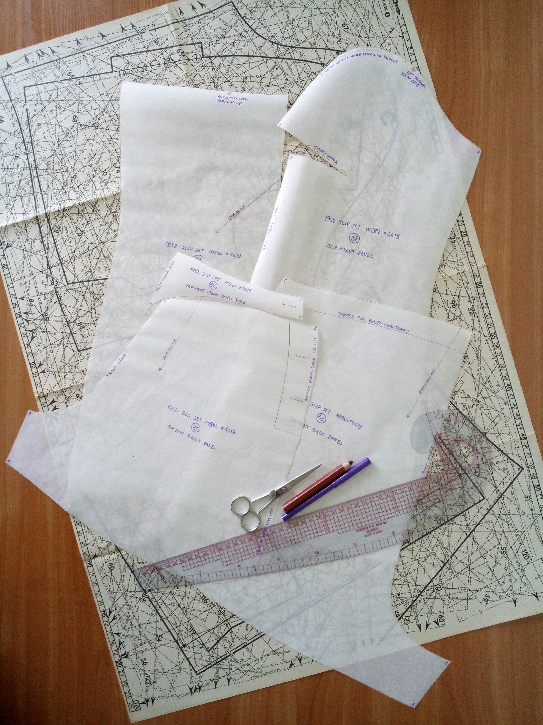 Vintage 88cm/34 Bust Size 1950s Lingerie Slip and Tap - Etsy