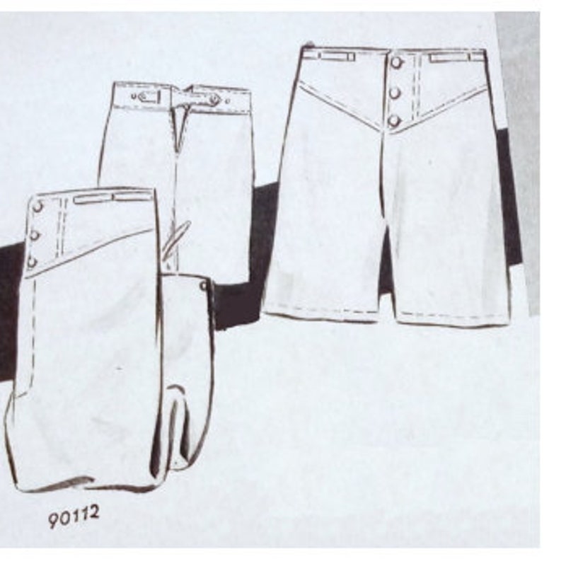 Long Johns Pattern - Etsy