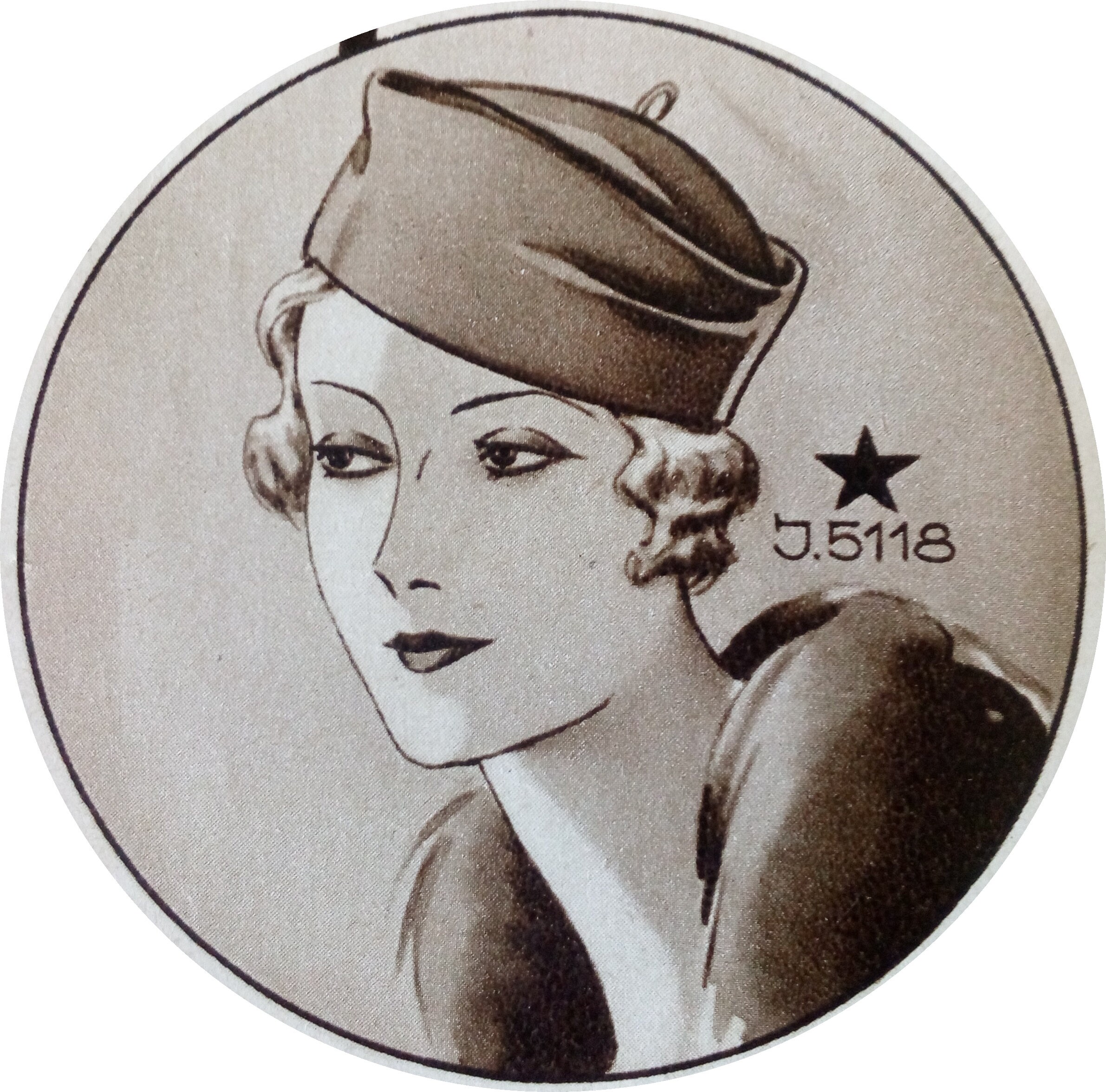 Vintage 1930s Pillbox Hat Sewing Pattern for 56cm / 22 - Etsy Canada