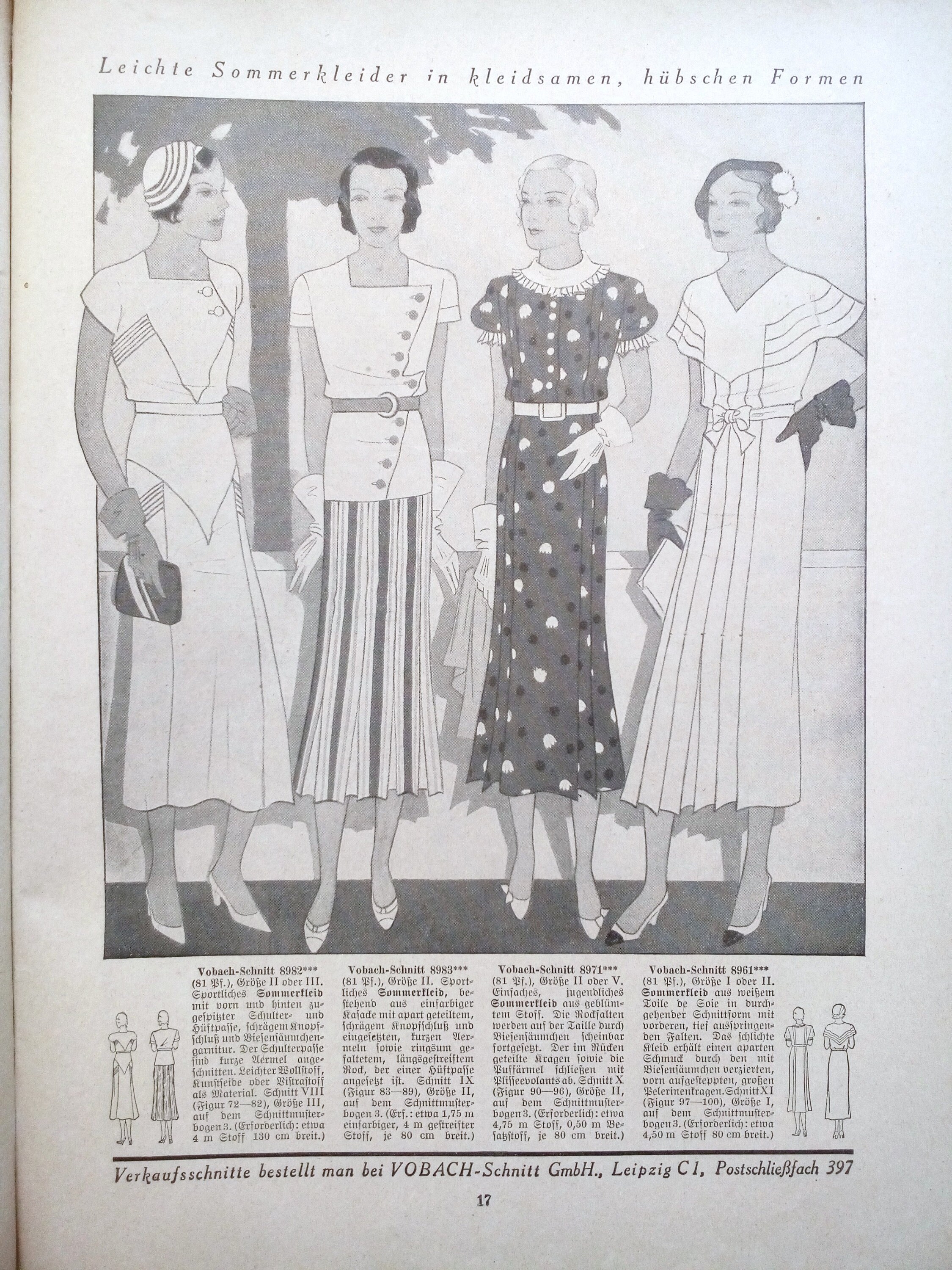 Vintage 102cm/40" Bust Size Early 1930s Art Deco Day Dress/ Tea Dress ...