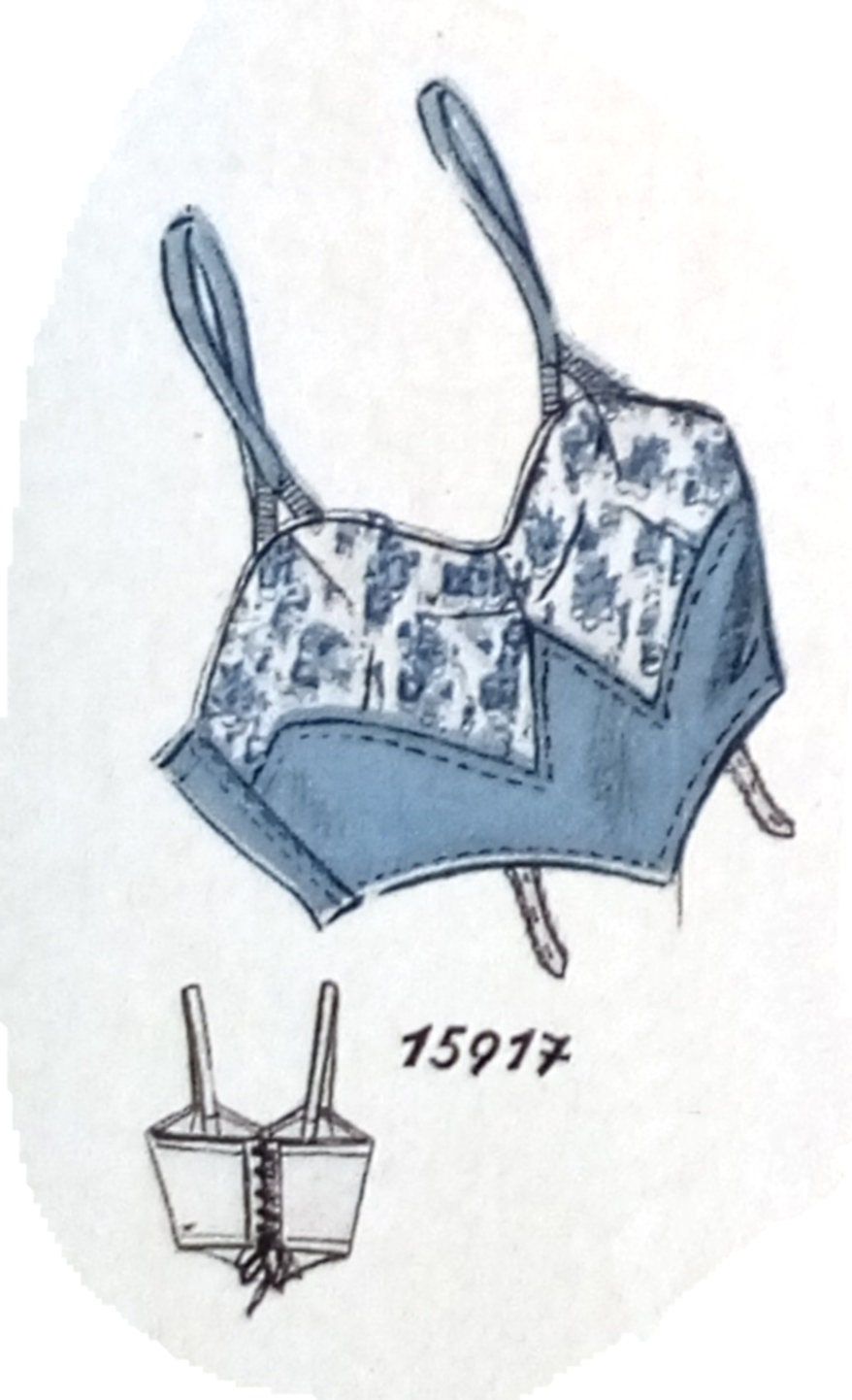 Vintage 120cm/47 Bust Size 1930s Busthalter / Bra Sewing - Etsy