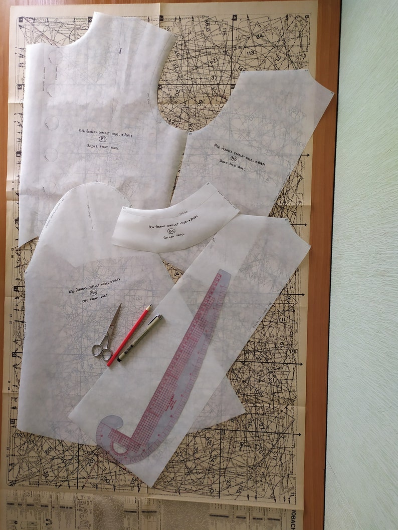 Vintage 88cm/35 Bust Size 1950s Classic Fitted Double - Etsy