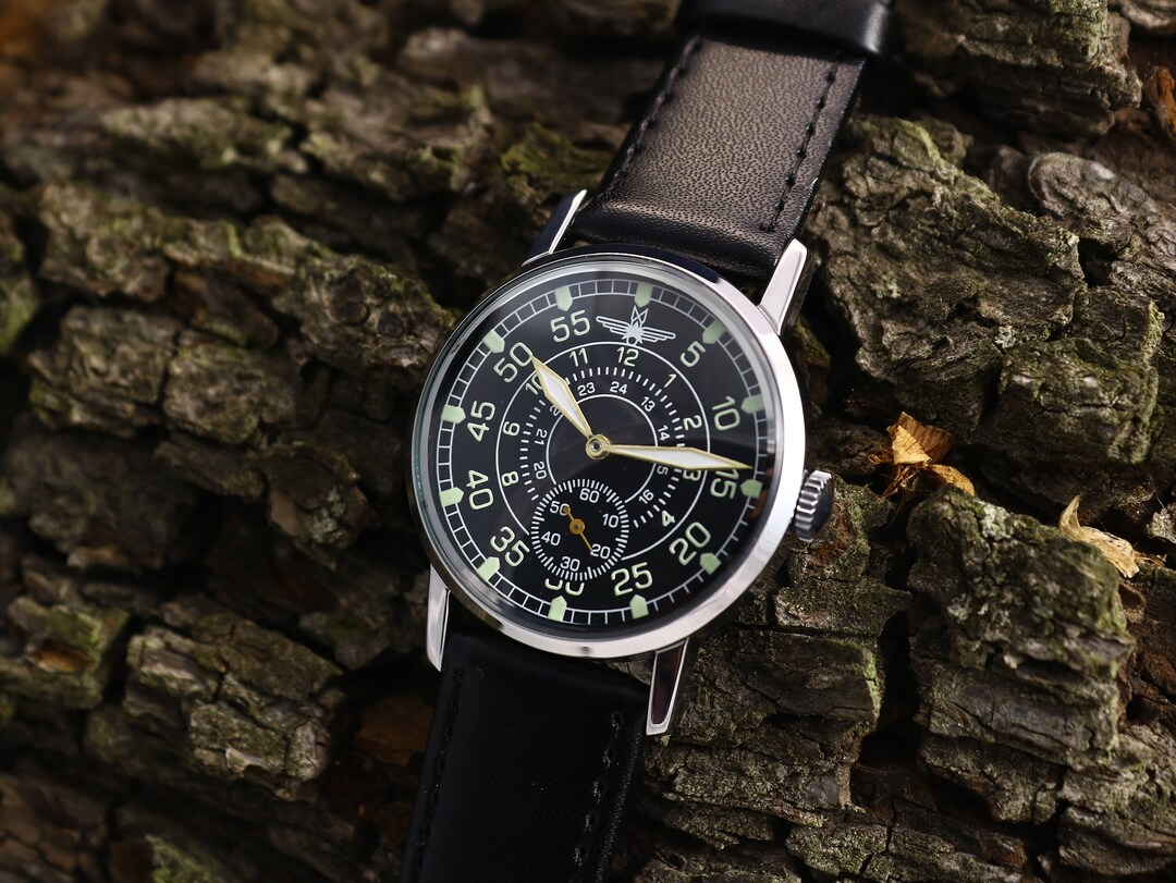 Soviet Watch, Pobeda Aviator Watch, Rare Watch, Mens USSR Watch ...