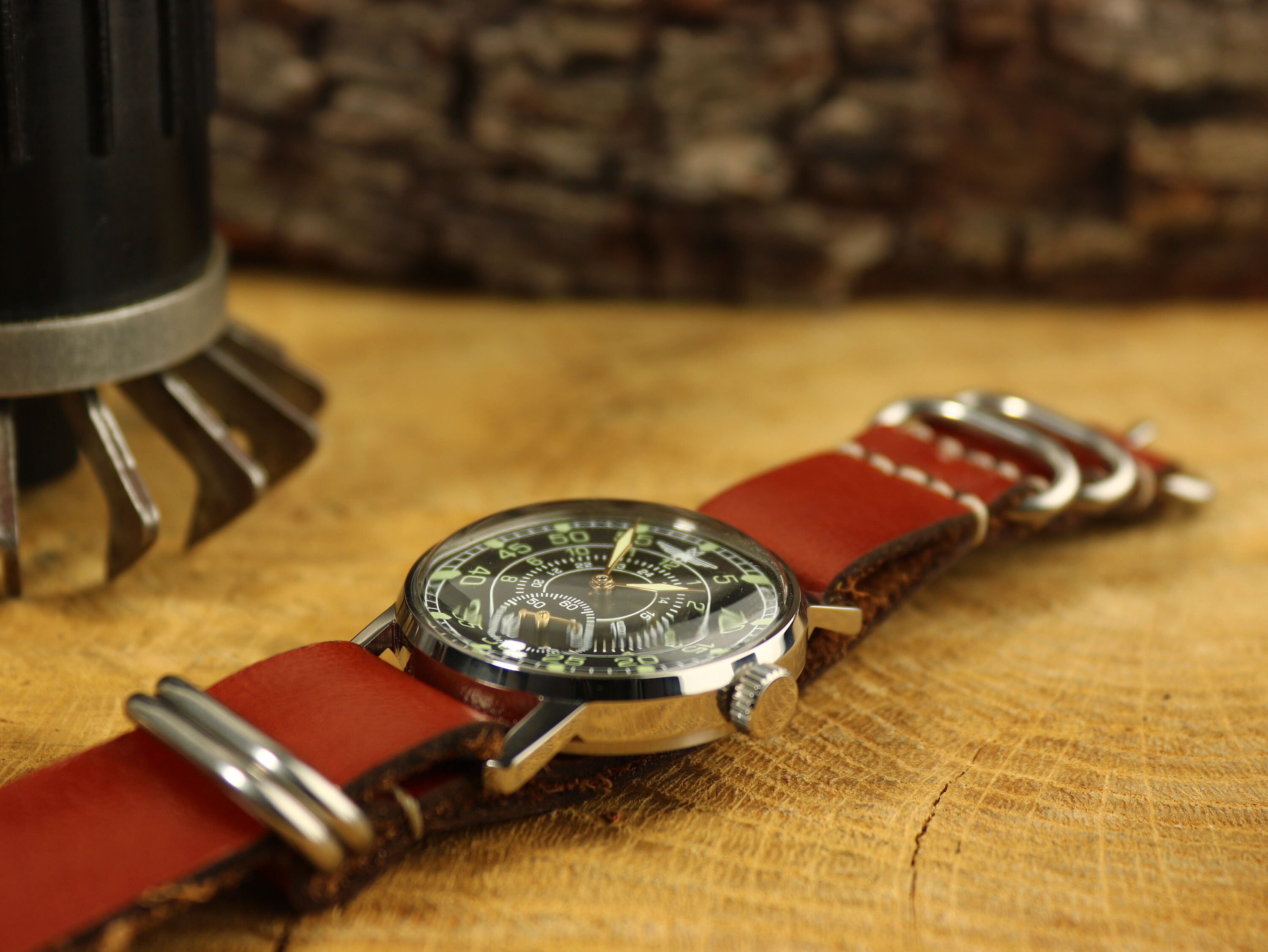 Soviet Aviator watch Pobeda military style mechanical watch | Etsy