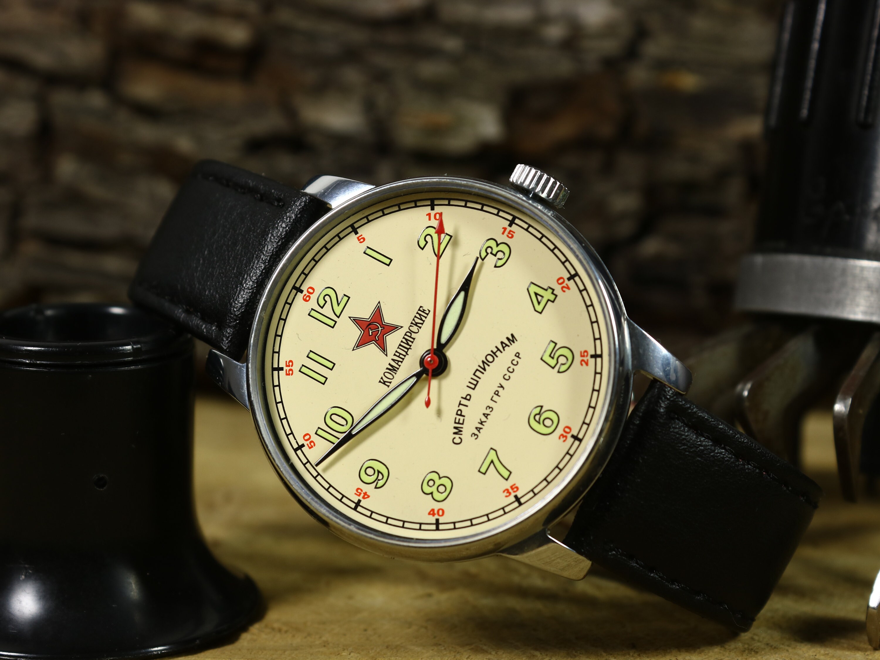 USSR watch Raketa Komandirskie watch Death to Spies watch | Etsy