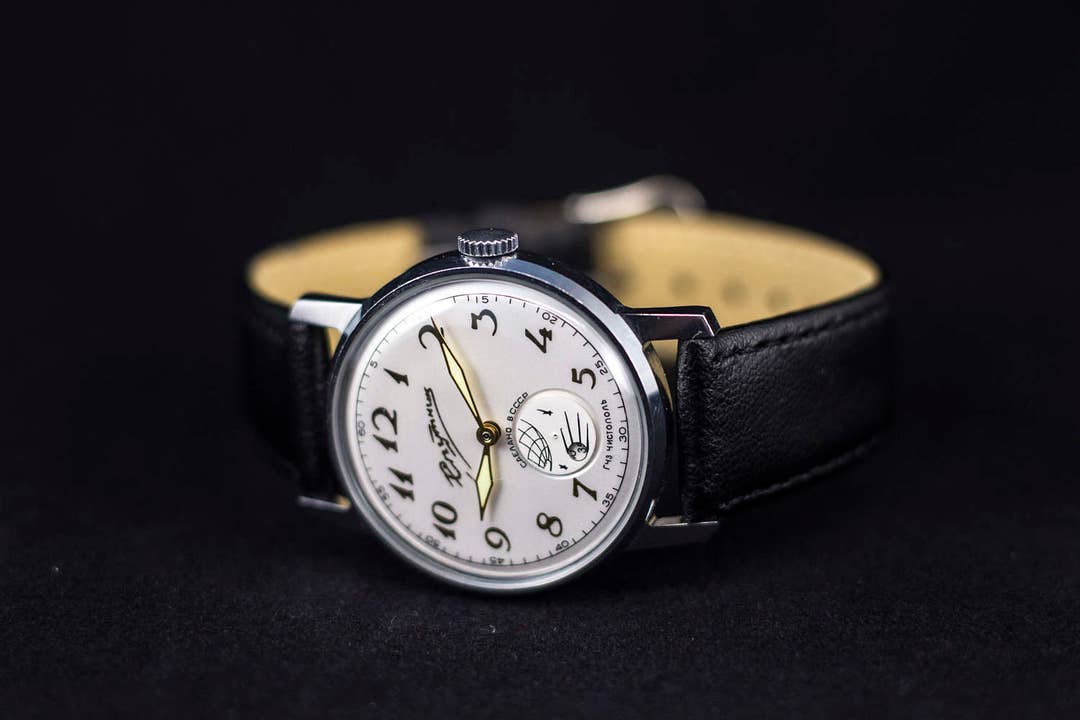 Soviet Watch, Sputnik Watch, Vintage Pobeda Watch, Mechanical Ussr ...