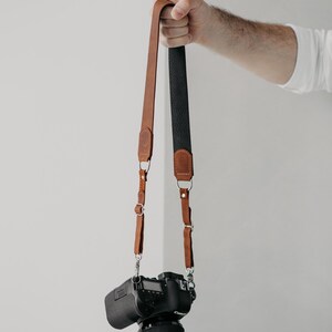 Genuine Leather Camera Neck Strap, DSLR Camera Straps, Photography Gift ...