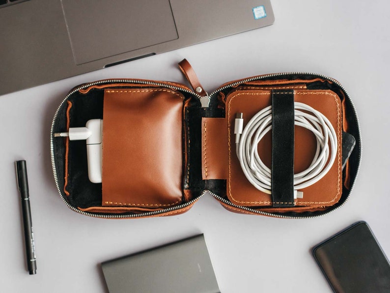 Cable Organizer Custom Cord Organizer Travel Charger - Etsy