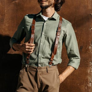 Wedding Suspenders & Bow Tie, Groomsmen Gift Set, Formal Outfit, Best ...