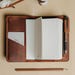 Custom Rustic Notebook Cover, Personalized Leather Journal Cover ...