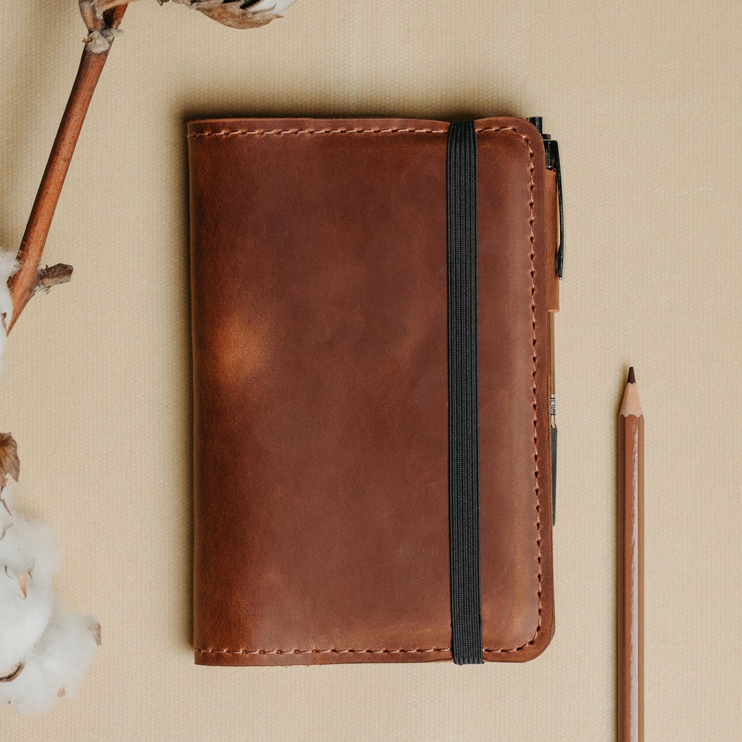 Full Grain Leather A6 Journal Cover, Writer Gift, Leuchtturm1917 Case ...
