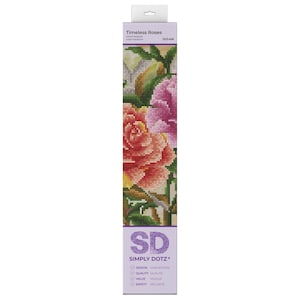Diamond Dotz - Timeless Roses - Simply Dotz Diamond Art Kit - 12.6"x12 ...