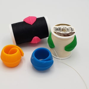 Thread Spool Huggers and Fabric Wraps 4pc and 8pc - Prevents Unwinding ...