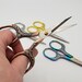 Small Craft Scissors, 5" Vintage Style Scissors | Embroidery Scissors ...