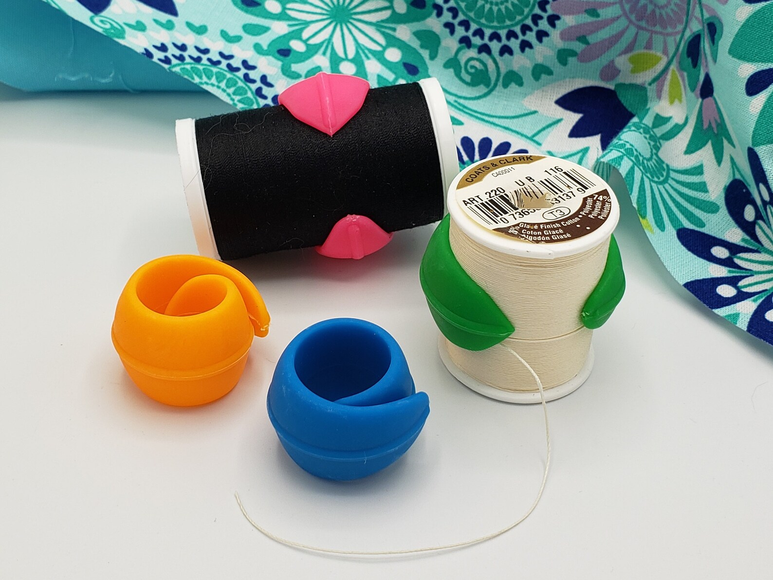 Thread Spool Huggers and Fabric Wraps 4pc and 8pc Prevents - Etsy