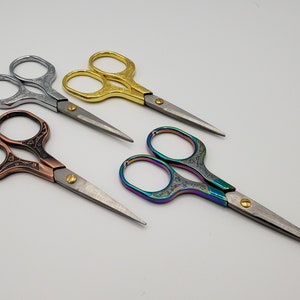 Small Craft Scissors, 5" Vintage Style Scissors | Embroidery Scissors ...