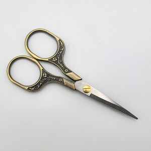 Small Craft Scissors, 5" Vintage Style Scissors | Embroidery Scissors ...