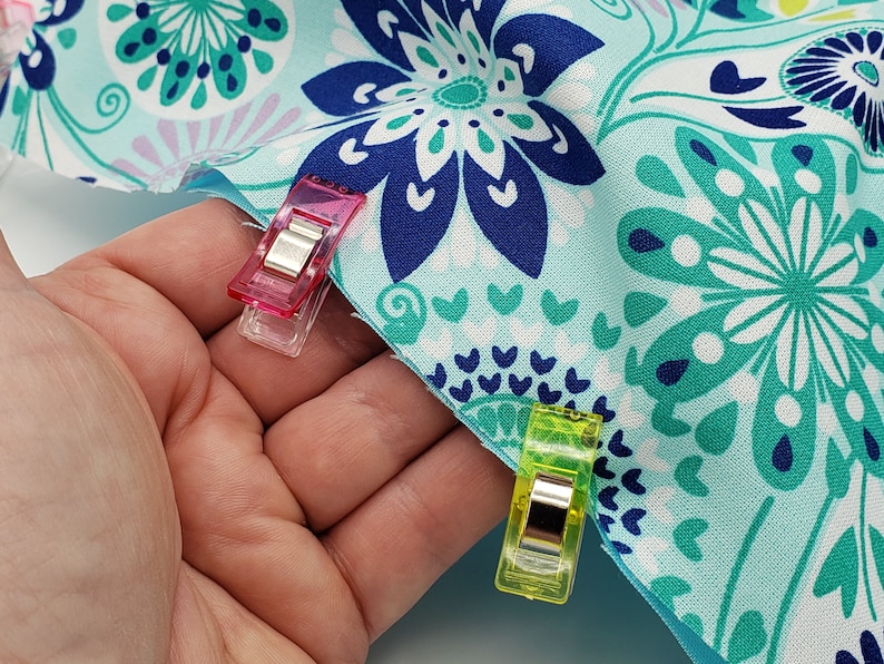 Mini Sewing Clips 25pc Rainbow Colors Optional Tin Notions - Etsy