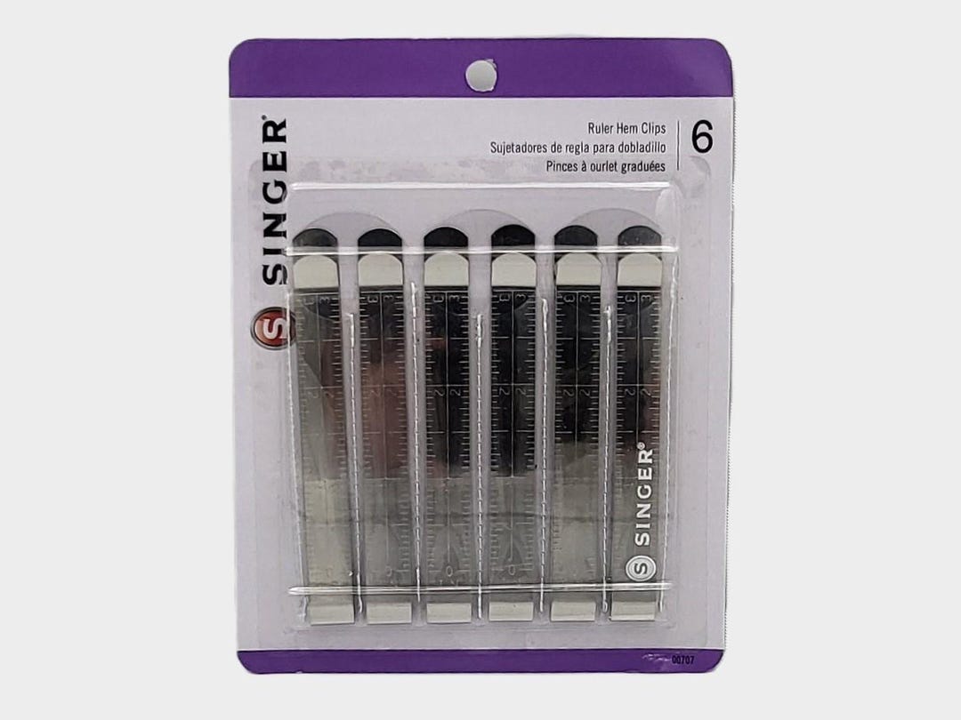 Singer Ruler Hem Clips 6pc - Etsy