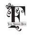 Large Vinyl Monogram Letter F Decal Split Letter Monogram - Etsy