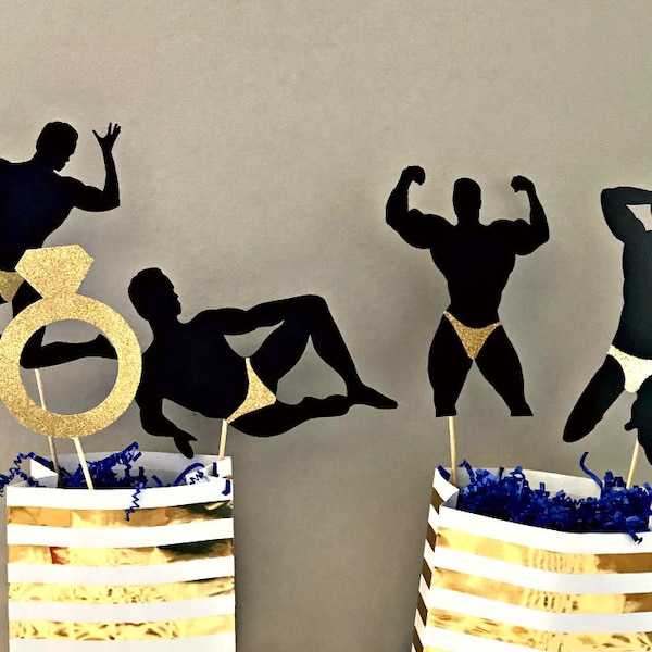 Male Party Centerpieces for Table - Etsy