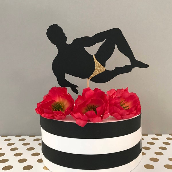 Male Dancer Cake Topper - Etsy