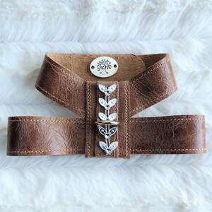 Small Dog Harness, Leather Dog Harness, Brown Dog Harness, Handmade Dog ...