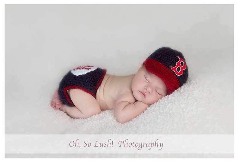 Newborn Baby BOSTON RED SOX Baseball Cap Hat Custom Made - Etsy