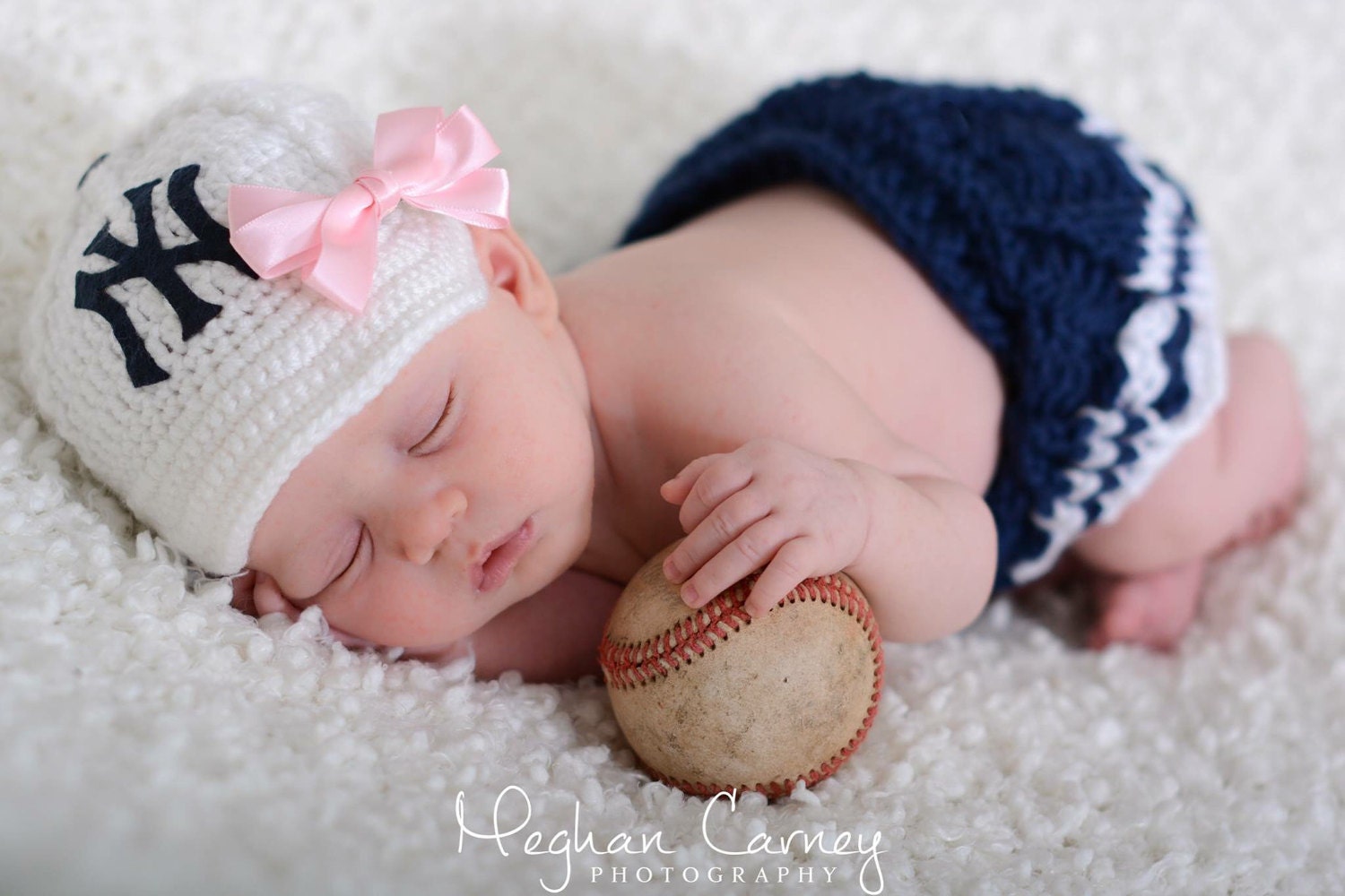 Newborn Baby NEW YORK YANKEES Baseball Cap Hat Custom Made | Etsy