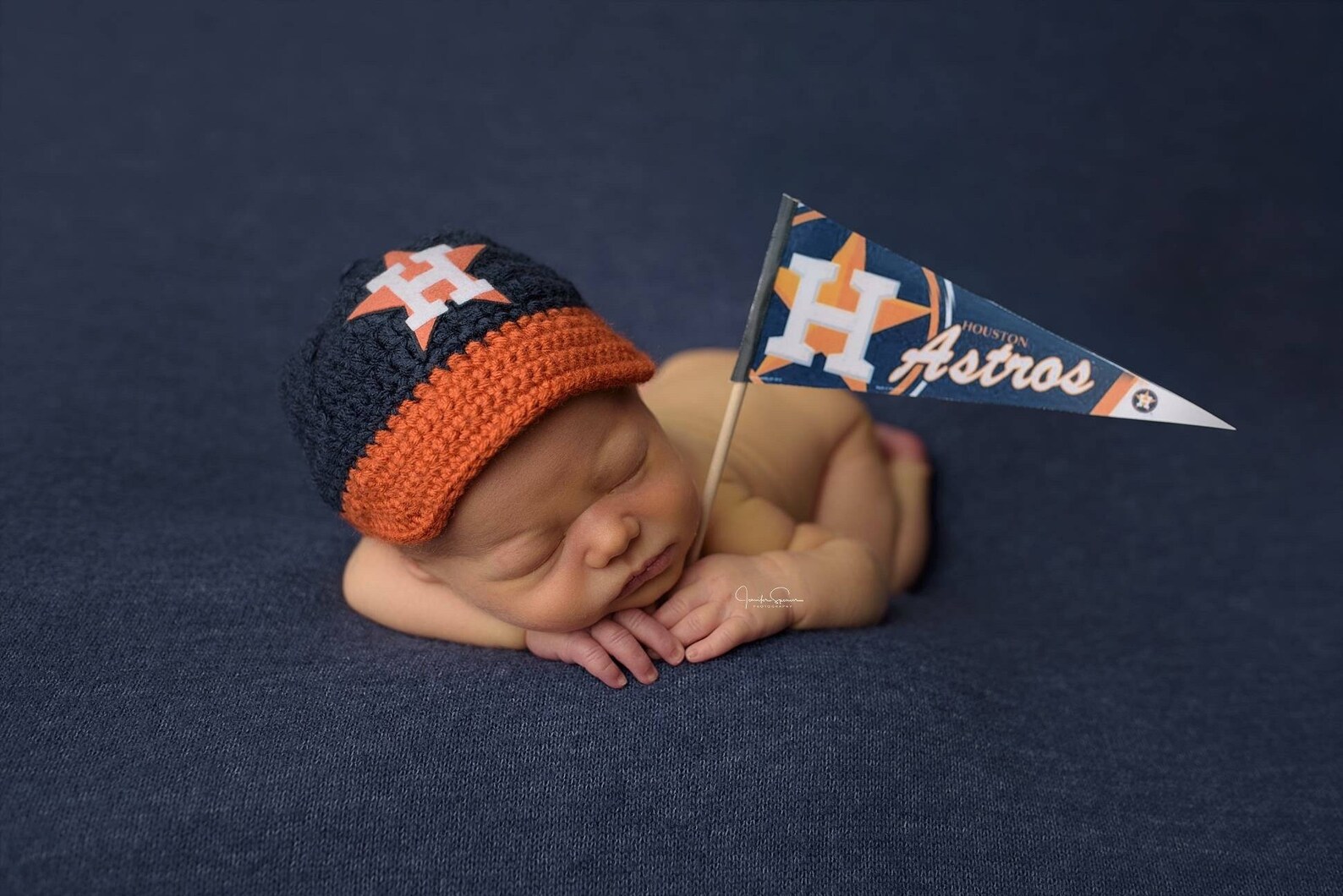 Newborn Baby HOUSTON ASTROS Baseball Cap, Hat, Custom Made - Etsy
