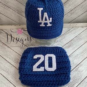 Newborn Baby LOS ANGELES DODGERS Baseball Cap, Hat, Custom Made - Etsy