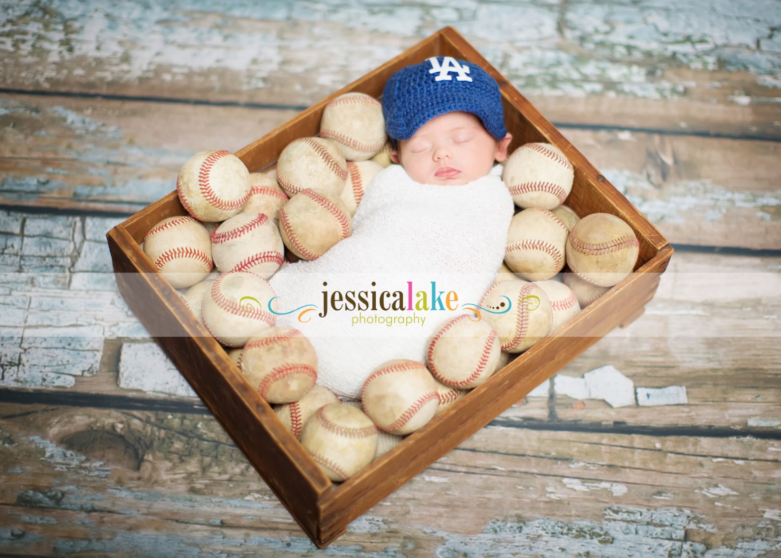 Newborn Baby LOS ANGELES DODGERS Baseball Cap Hat Custom | Etsy