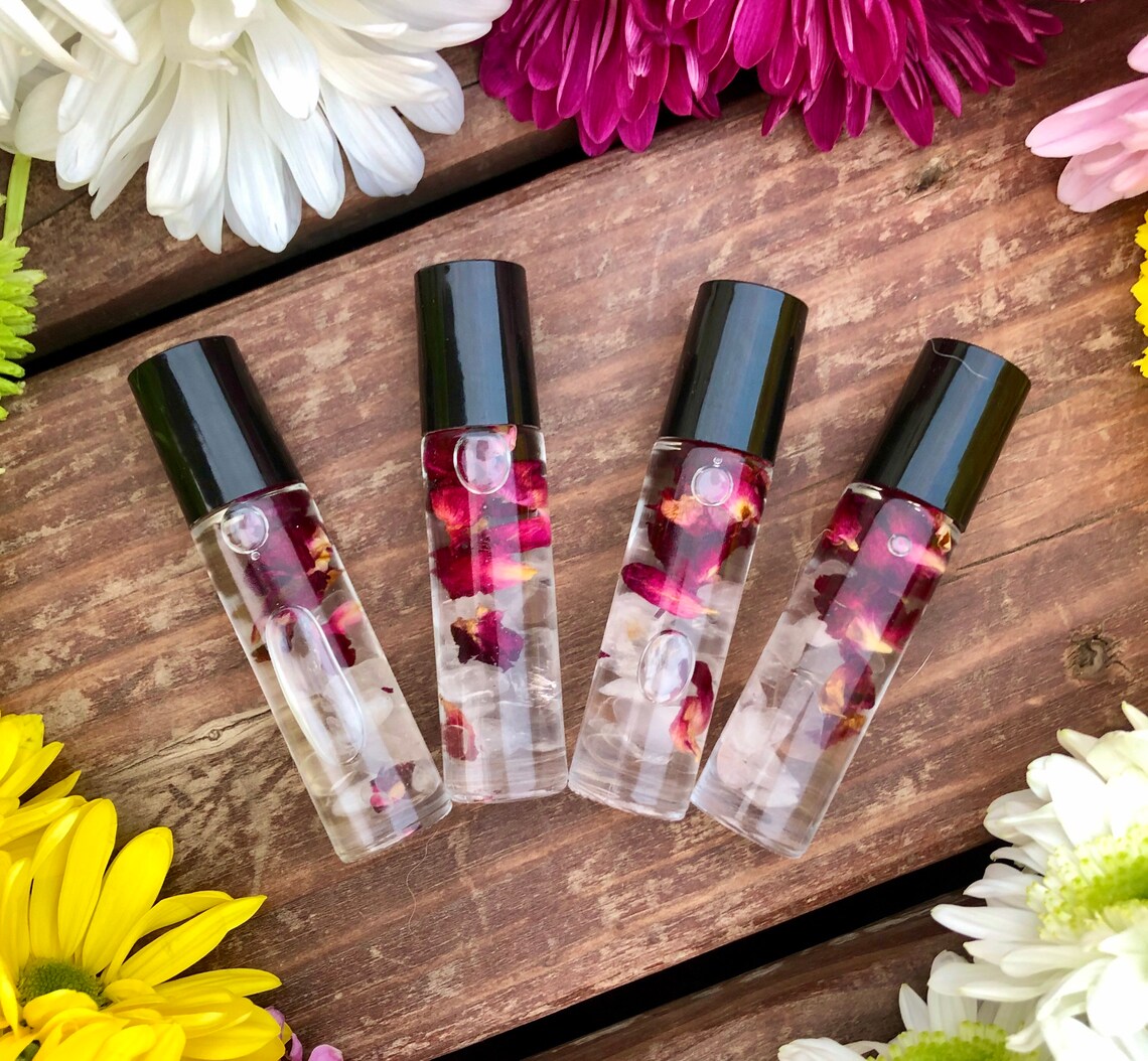 Reiki Infused Fertility Essential Oil Roll on Crystal - Etsy