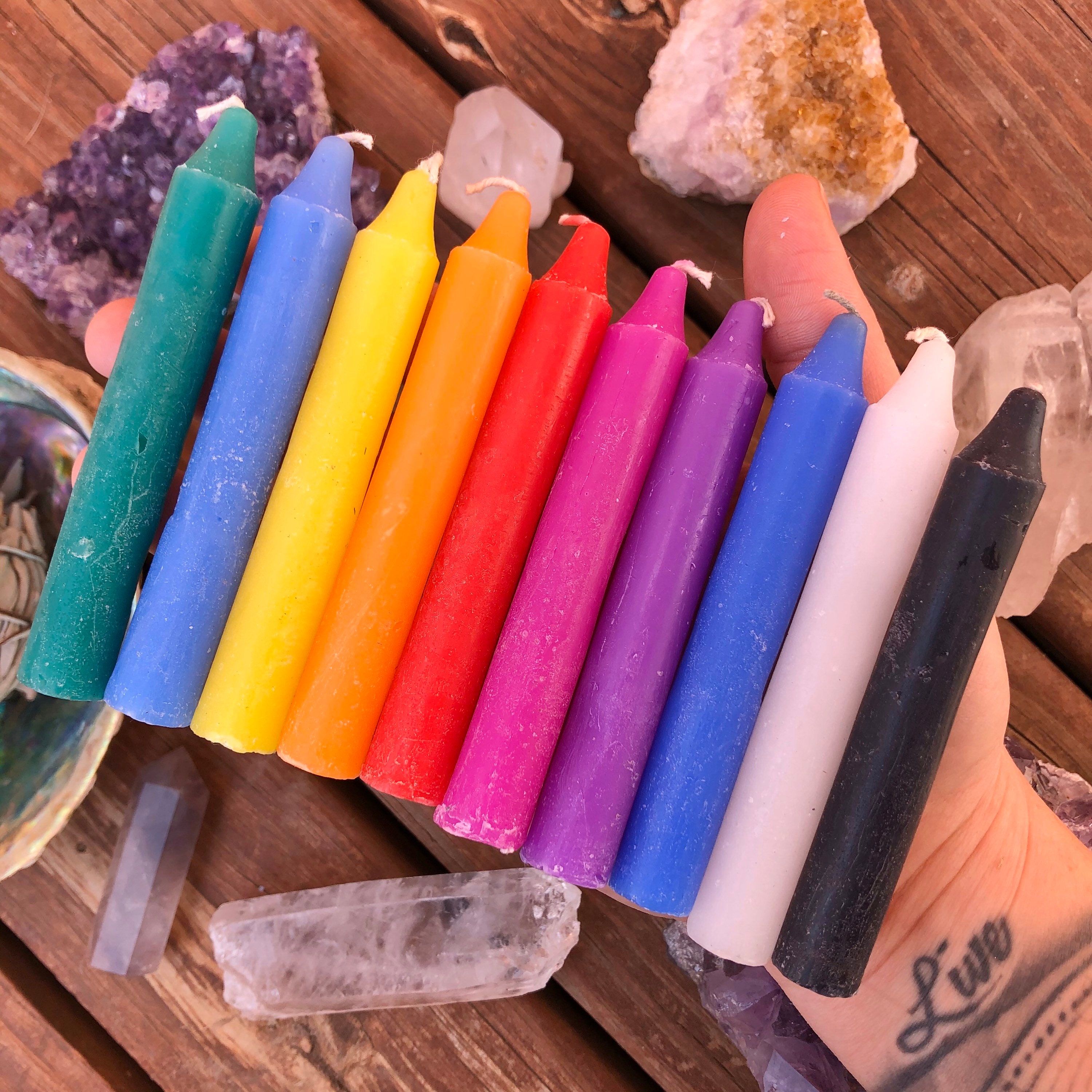 Spell Candles Ritual Candles Spell Candles Mini | Etsy