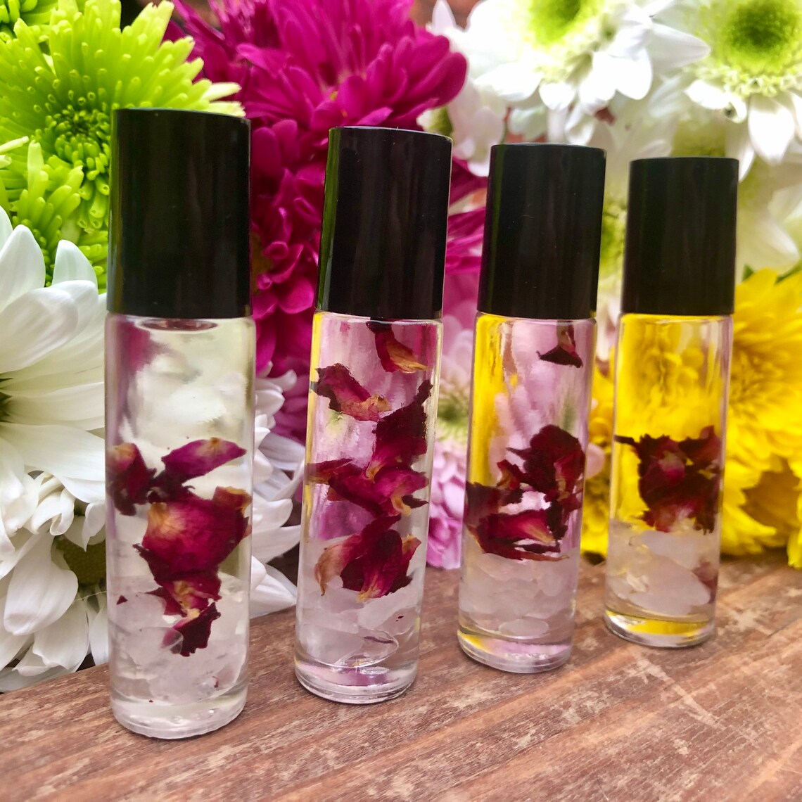Reiki Infused Fertility Essential Oil Roll on || Crystal Infused ...