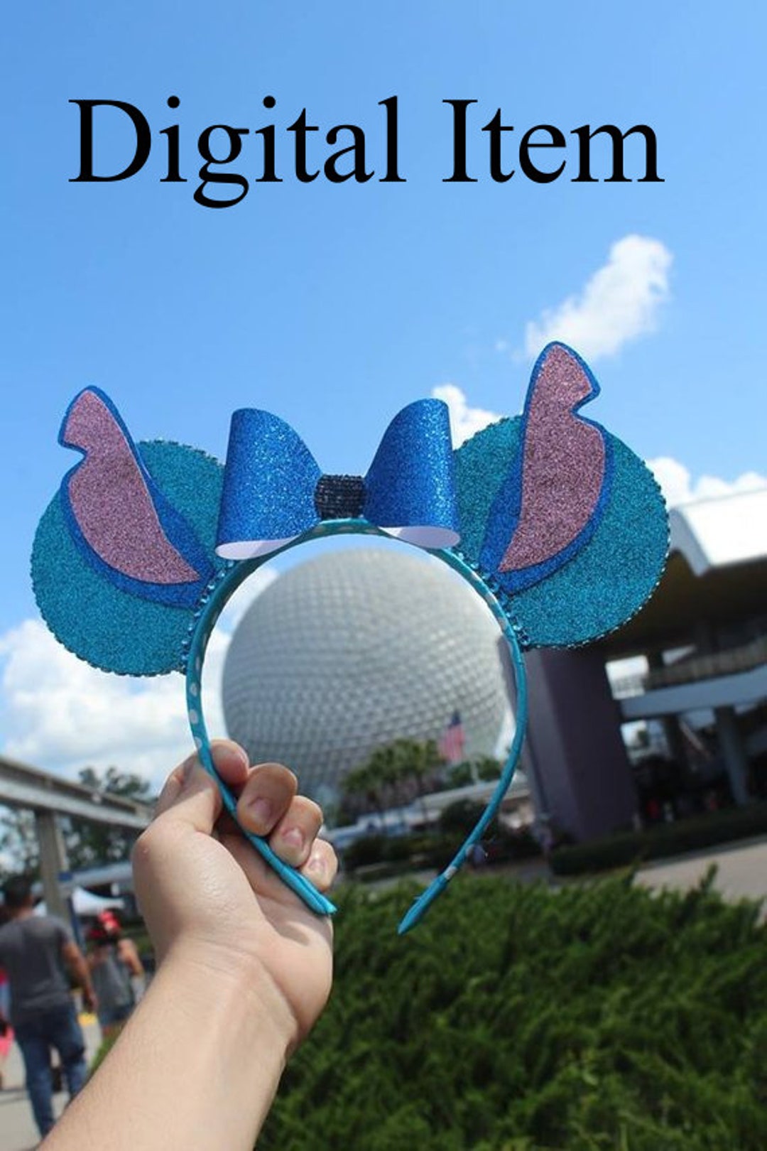 Alien Headband Plus Alien Hair Bow Template SVG , Png, Pdf, Dxf Files ...