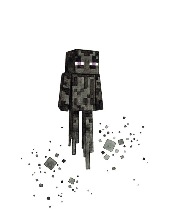 Minecraft Enderman Channel Art
