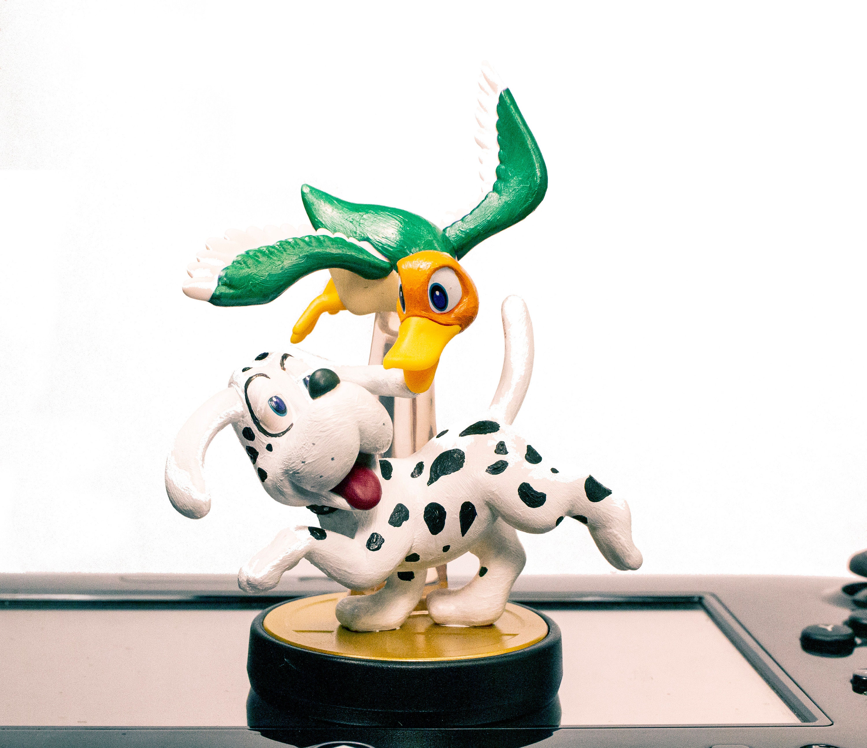 Duck Hunt Dalmatian Custom Amiibo Smash Bros Nintendo - Etsy Ireland