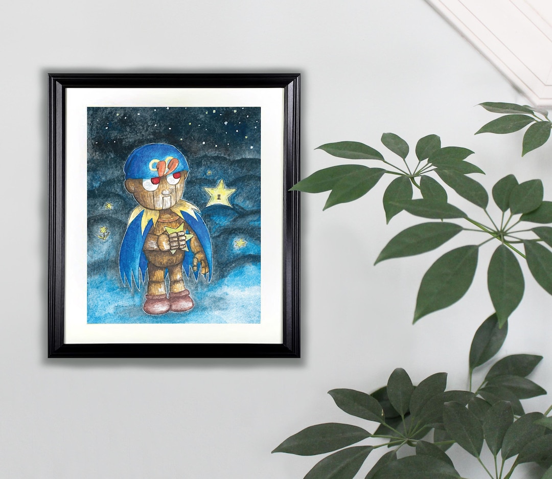 Geno Watercolor Art Print- 8x10 | Super Mario RPG, Nintendo, Painting ...