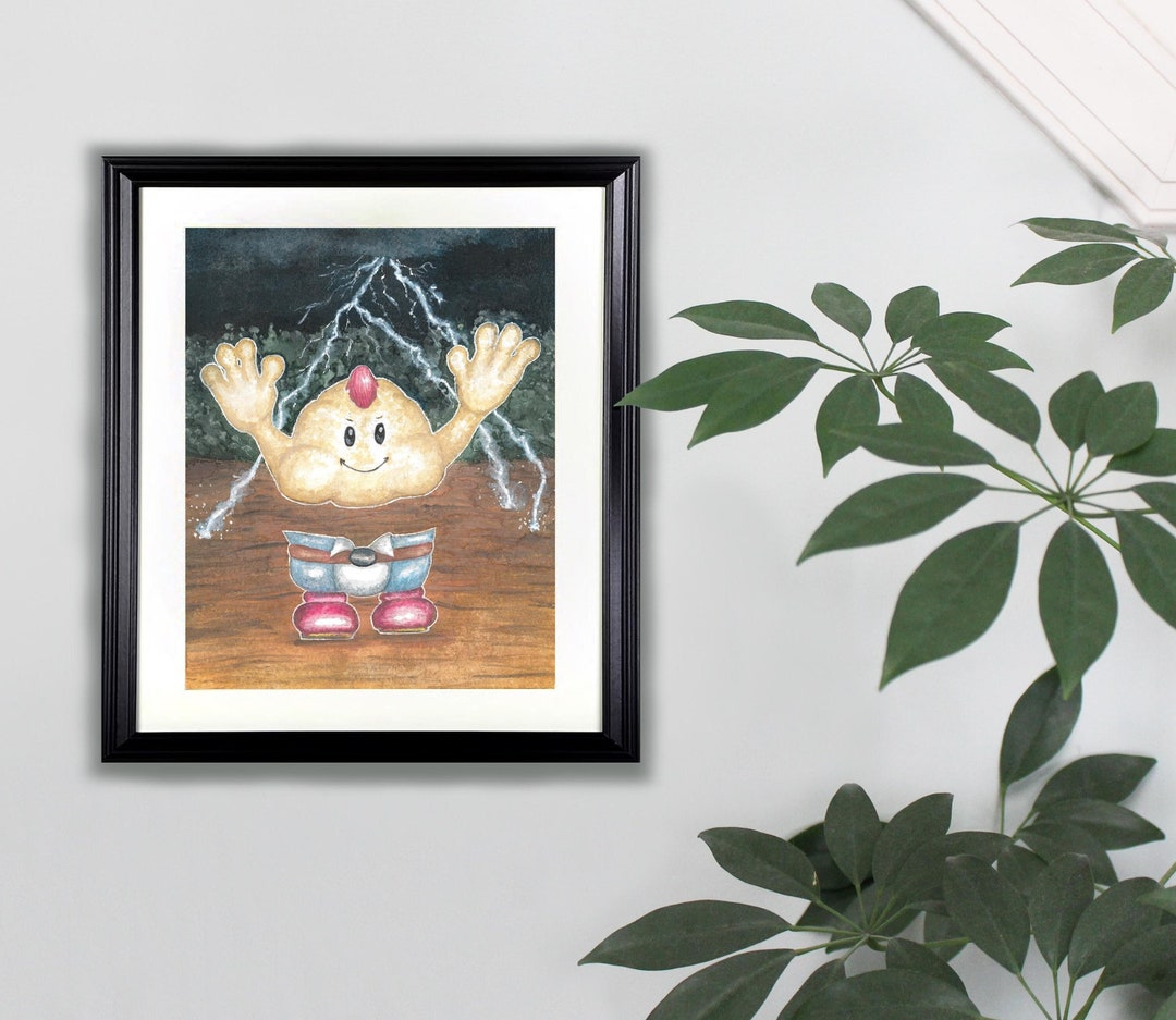 Mallow Watercolor Art Print- 8x10 | Super Mario RPG, Nintendo, Painting ...