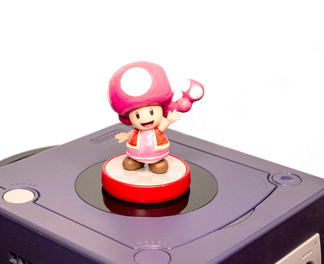 Toadette Custom Amiibo | Super Mario, Nintendo - Etsy