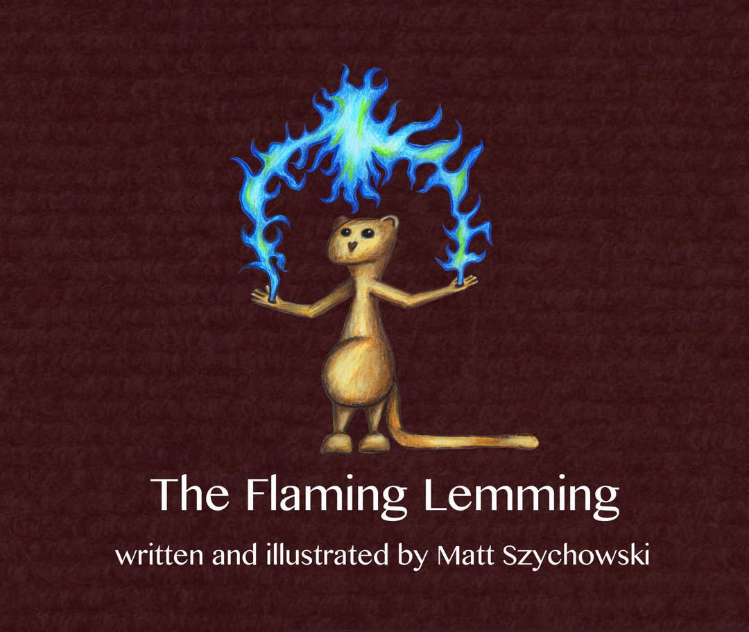 The Flaming Lemming Children's Book - Etsy