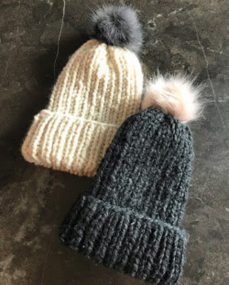 Knitting Pattern, Brit Beanie Pattern, Knit Hat Pattern, Knit Pattern ...