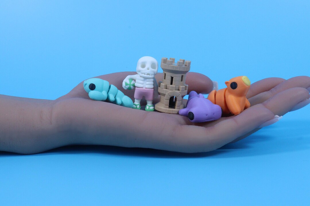 Adventure Minis - Summer (3d-printed Mini Fidget Toys - Imaginative ...