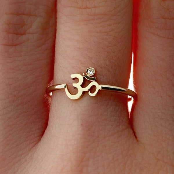 Om Ring - Etsy