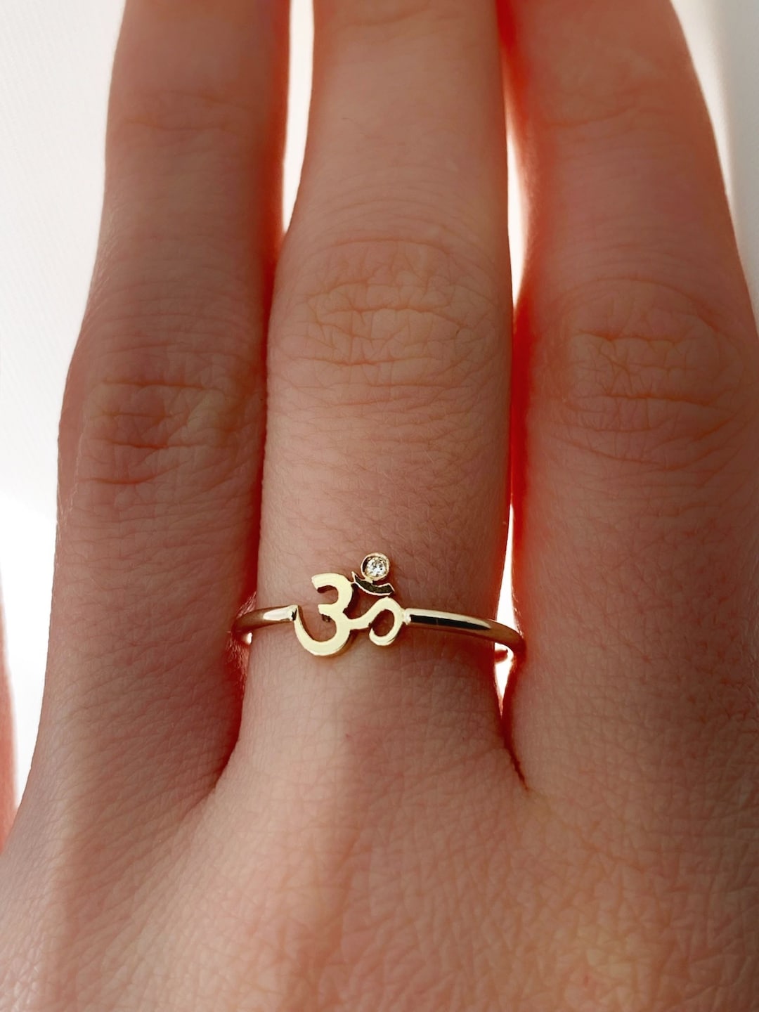 Om Ring - Etsy