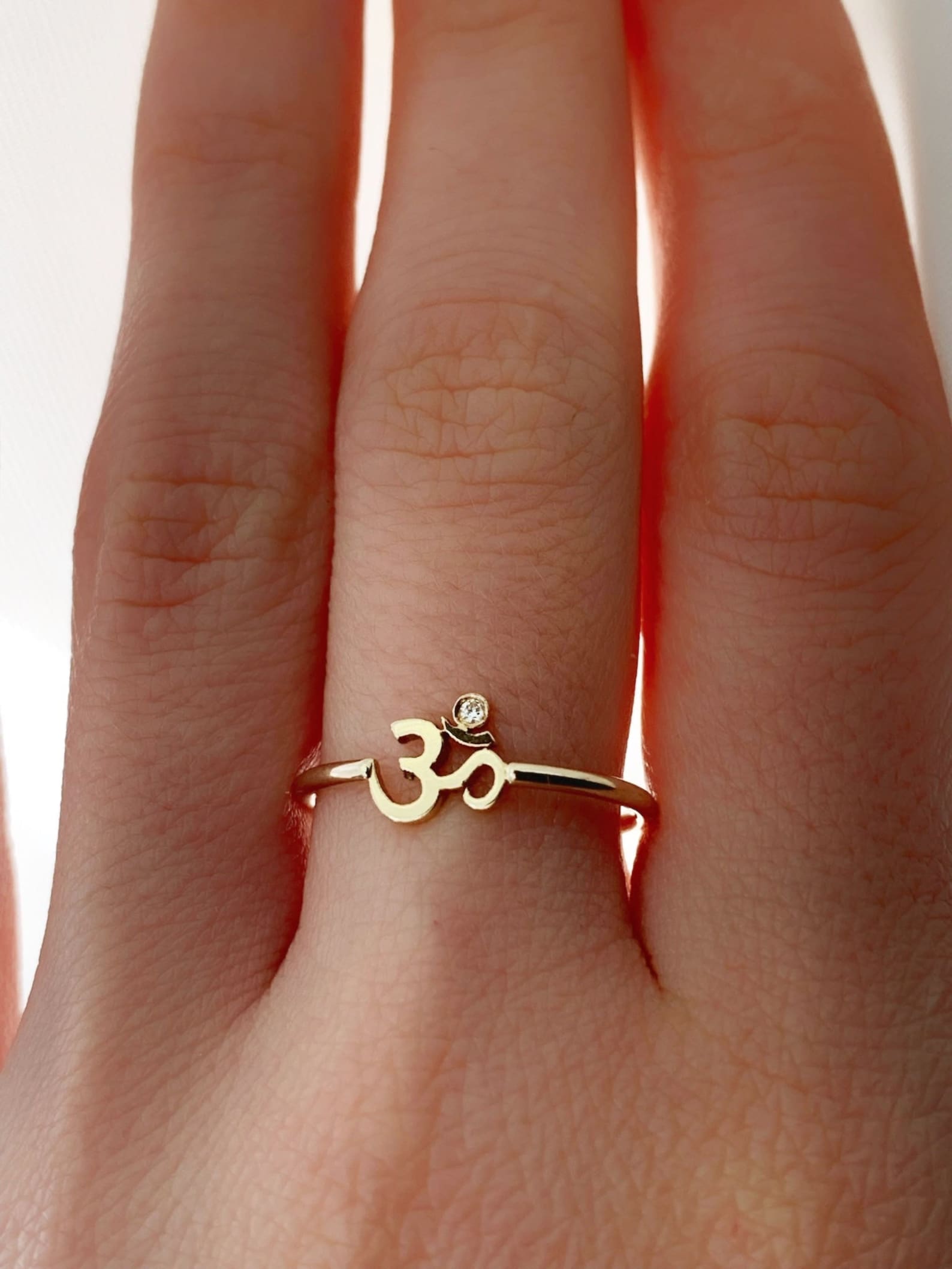 Om Ring - Etsy