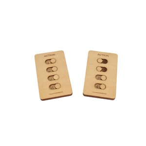 Player Action Counter for Different Board Games ( Comes Assembled )! - Etsy