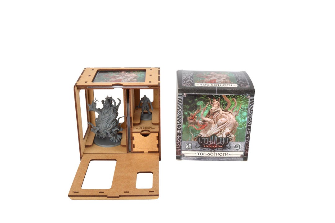 YOG-SOTOT Cthulhu Death May Die Organizer – Fully Assembled Monster ...